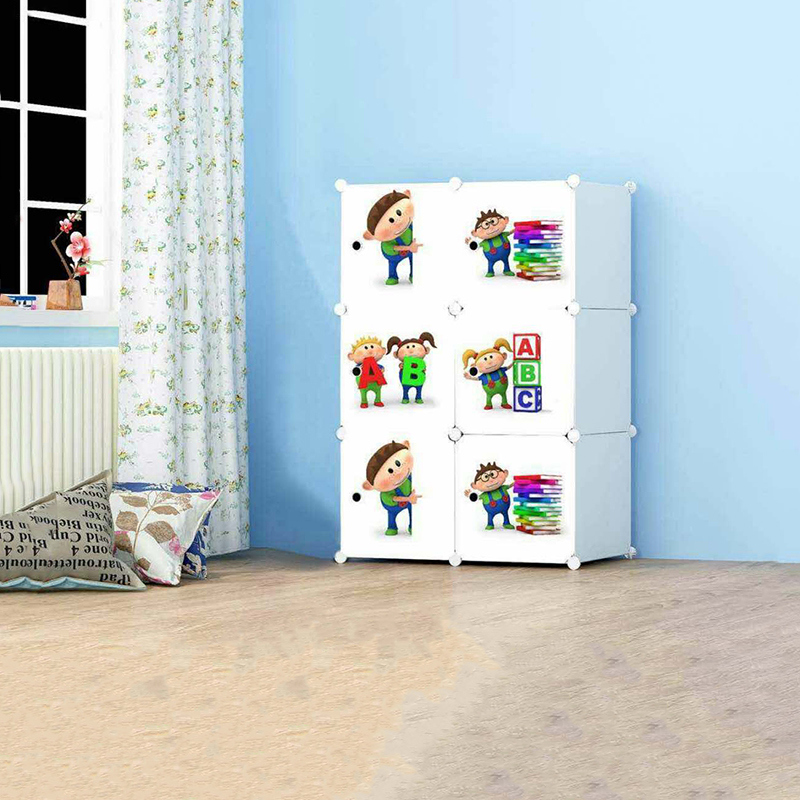 Dollap Rrobash per Femije ABC me 6 Kuba